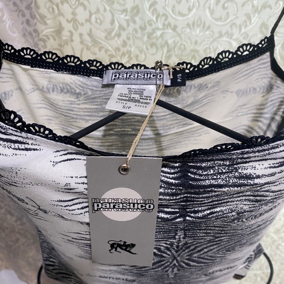 Parasuco | Tops | Vintage Parasuco Zebra Tank Blouse Sz M | Poshmark